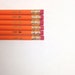 Foxy Fox Orange Set of 6 Personalized Engraved Pencils With a Fox ...