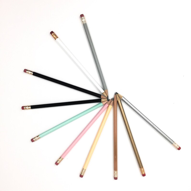 1 custom engraved personalized pencils single 1 pencil. Unique | Etsy