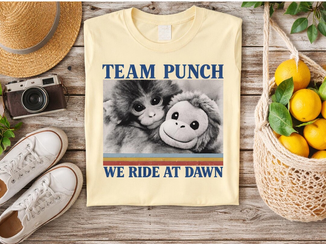 Funny Monkey Team Punch PNG | Retro We Ride at Dawn Graphic (digital ...