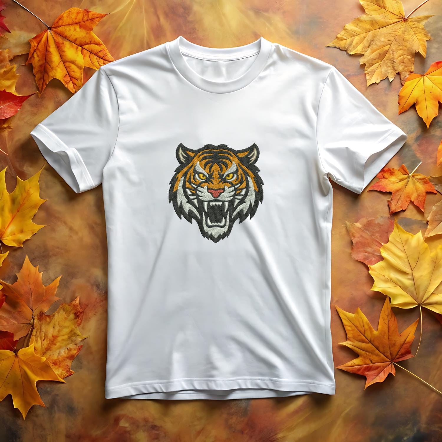 Tiger Head Machine Embroidery Designs Tiger Face Embroidery Mini Tigers ...