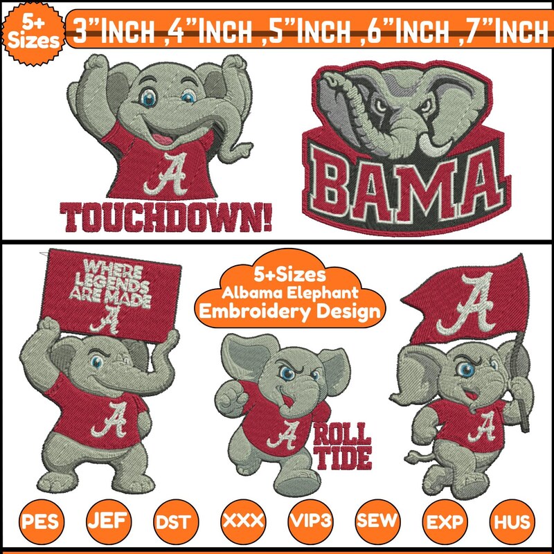 Alabama Monogram - Etsy