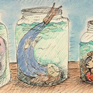 Sleeping Jar Ladies - Etsy