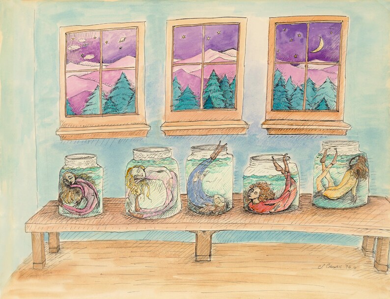 Sleeping Jar Ladies - Etsy