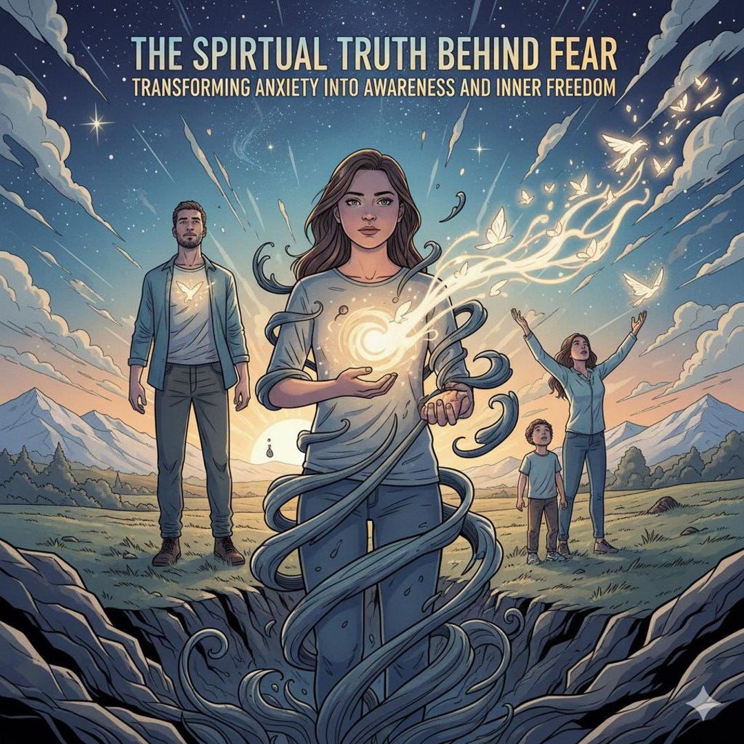 The Spiritual Truth Behind Fear Transforming Anxiety Into Awareness and ...