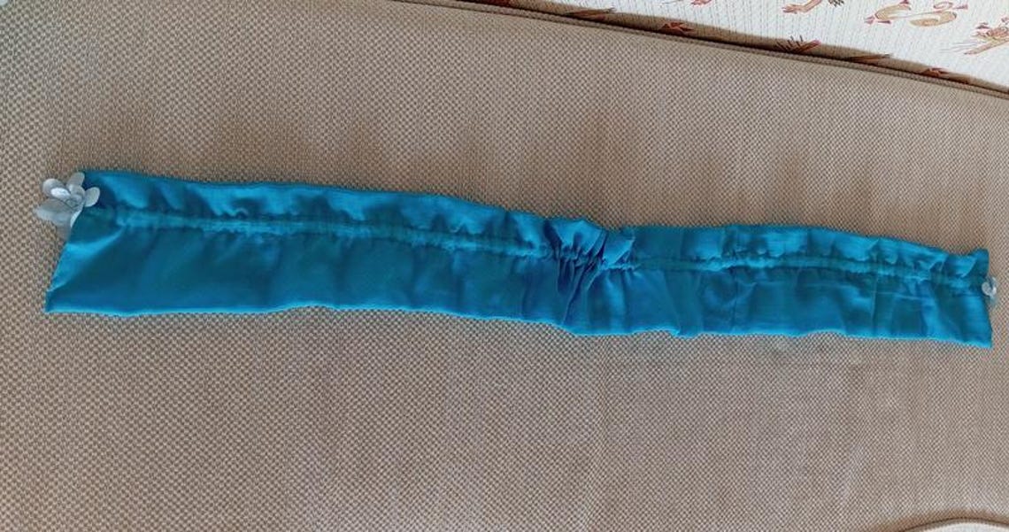 Victorian Style Frilly Blue Collar, Women's Ruffle Neck Ruff, Handmade ...