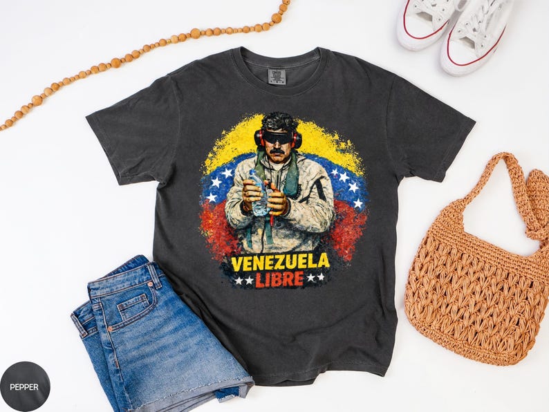 Venezuela Libre Shirt, Freedom Venezuela Graphic Tee, Anti Maduro ...
