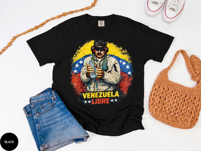 Venezuela Libre Shirt, Freedom Venezuela Graphic Tee, Anti Maduro ...
