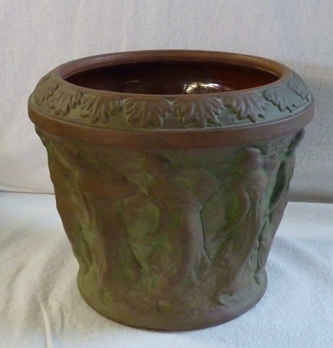 Peters and Reed Moss Aztec Jardiniere Number 5 - 8-1/2 Inches Tall - Etsy