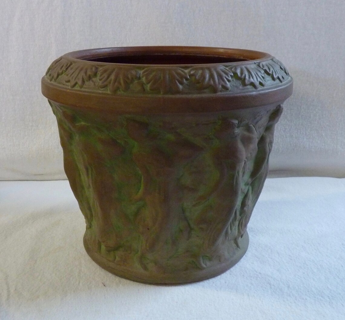 Peters and Reed Moss Aztec Jardiniere Number 5 8-1/2 Inches - Etsy