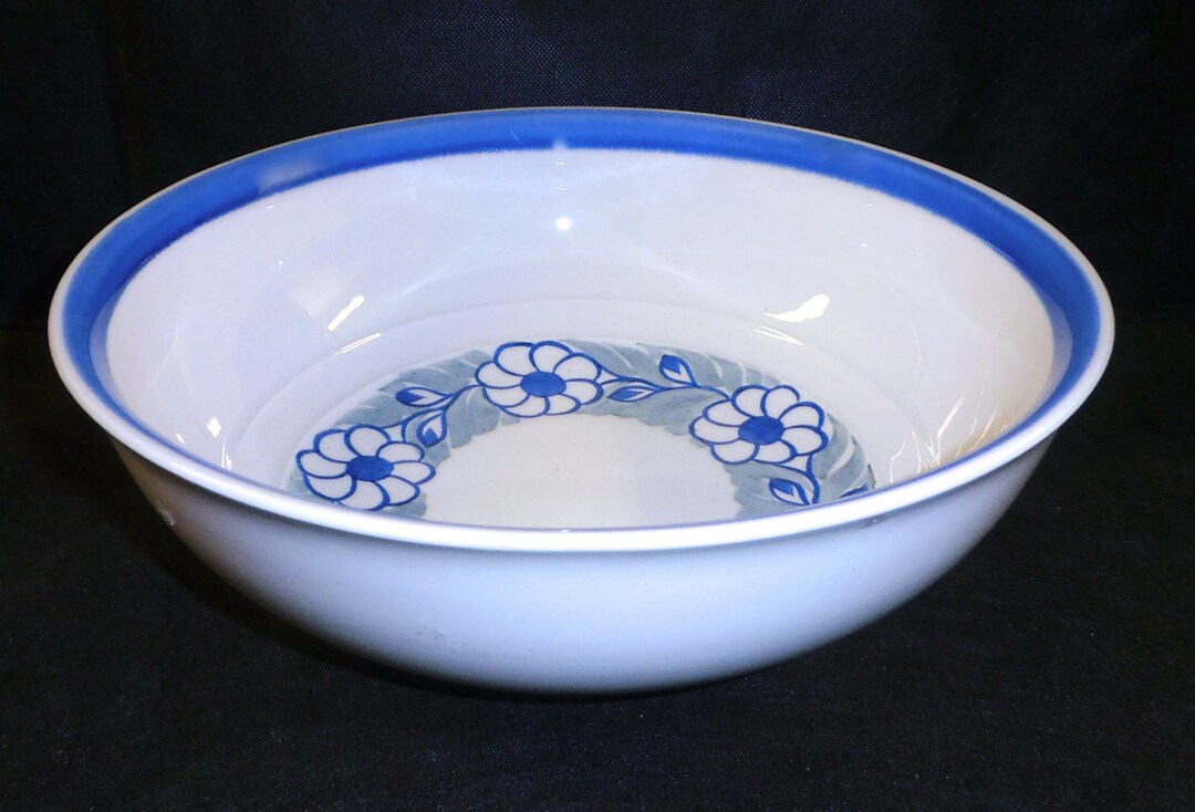 Frederick Lunning New York Vernon Kilns Bowl Large Salad Bowl - Etsy