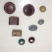 Buttons Vintage Set of Nine Variety Pack Old Buttons - Etsy
