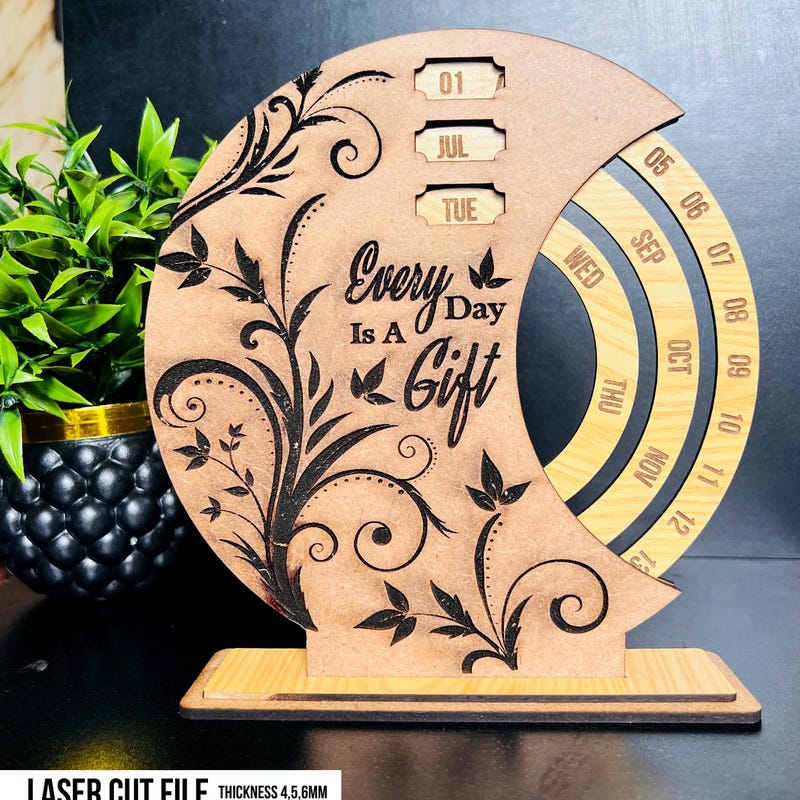 Floral Drawing Calendar - Etsy