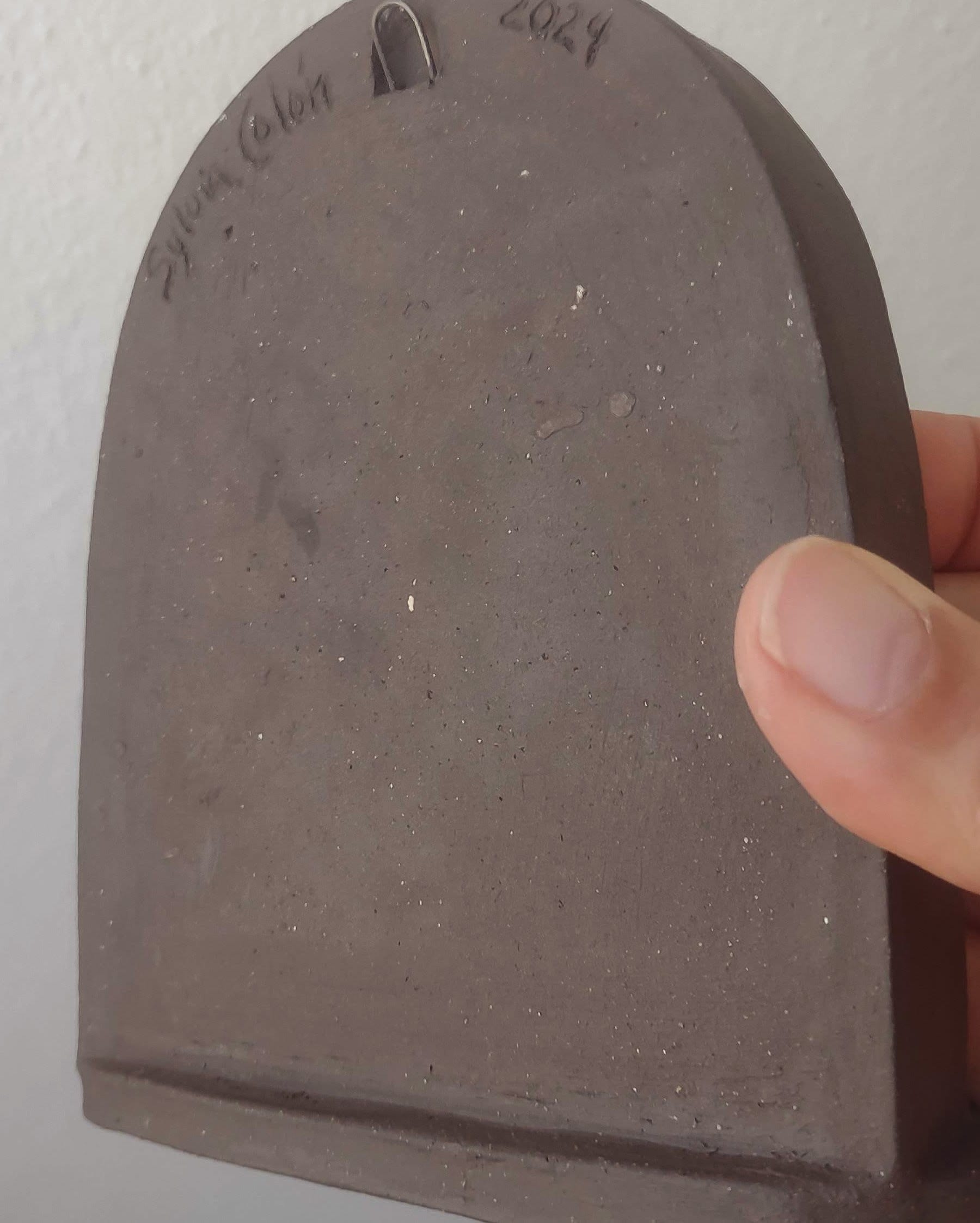 Celestial Altar Shelf, Ceramic Wall Altar, Moons and Stars, Chocolate ...