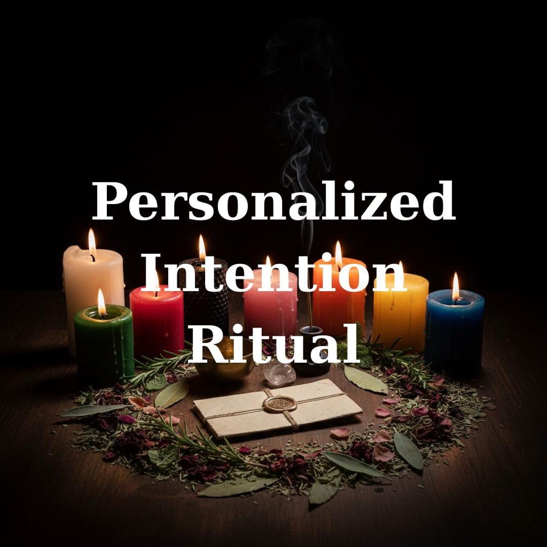 Personalized Intention Ritual • Custom Energy Alignment Guide (digital ...