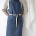 Kitchen Apron - Slate Blue - Etsy Portugal