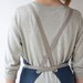 Kitchen Apron - Slate Blue - Etsy Portugal