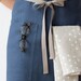 Kitchen Apron - Slate Blue - Etsy Portugal