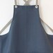 Kitchen Apron Slate Blue - Etsy Portugal