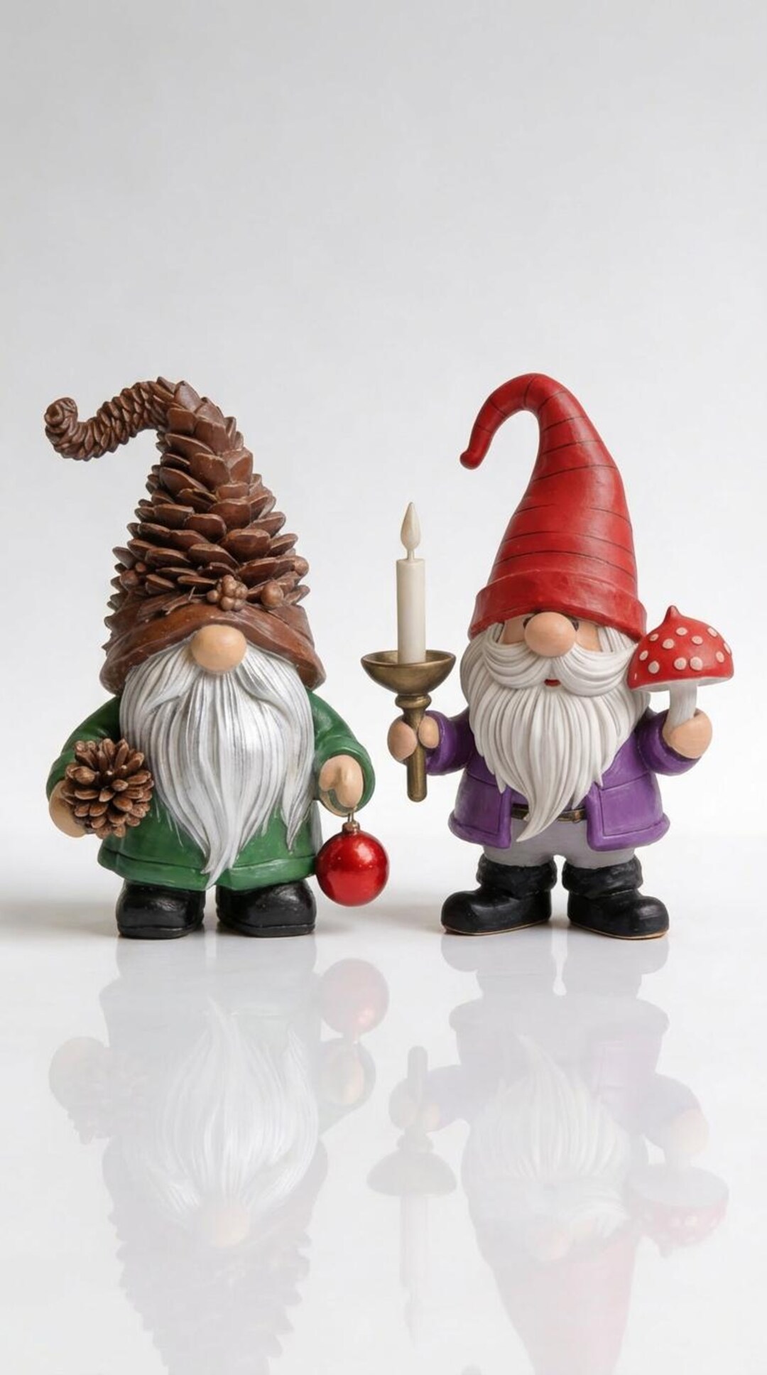 Two Gnomes STL Bundle – Fantasy Forest Gnome Figurines for 3D Printing ...