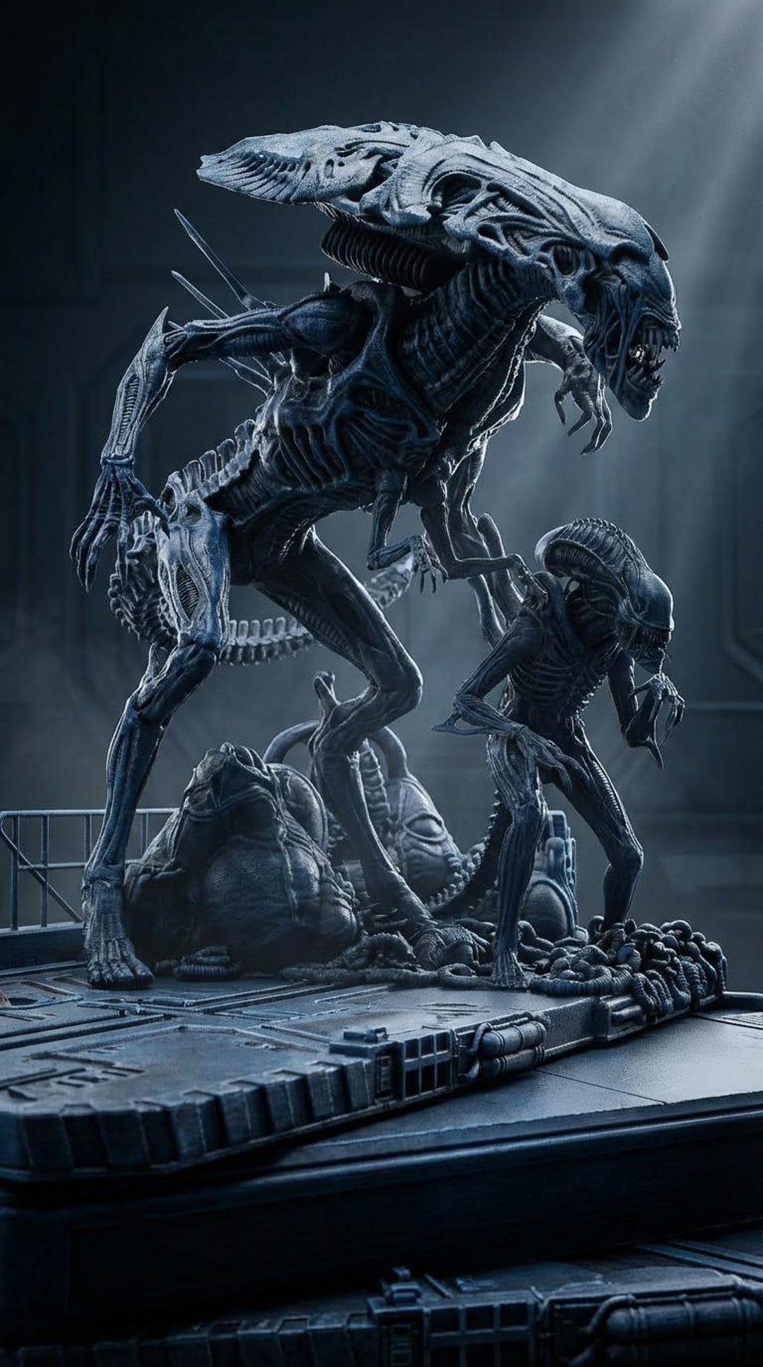 Alien Vs Mech Diorama STL – Sci-fi Invasion Scene - Etsy
