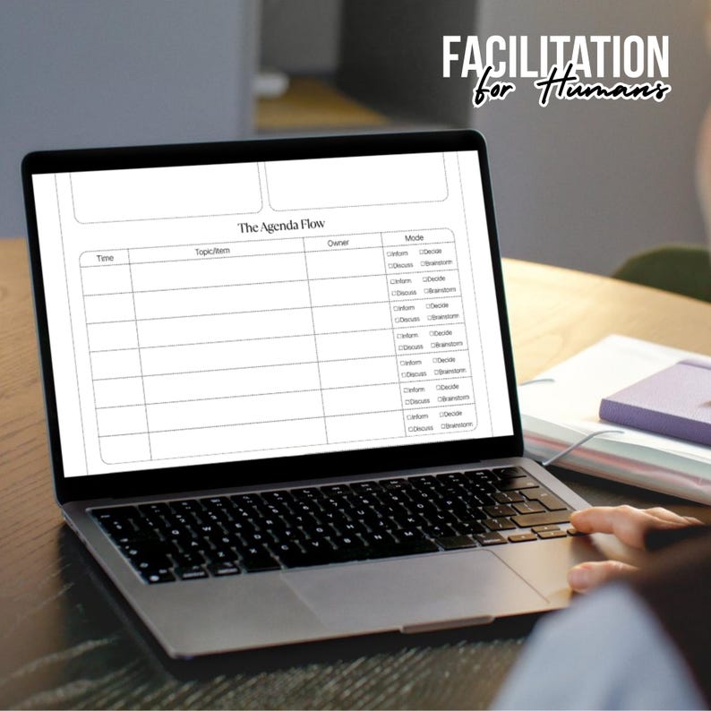 Editable Meeting Agenda Template | Printable Meeting Minutes (canva ...