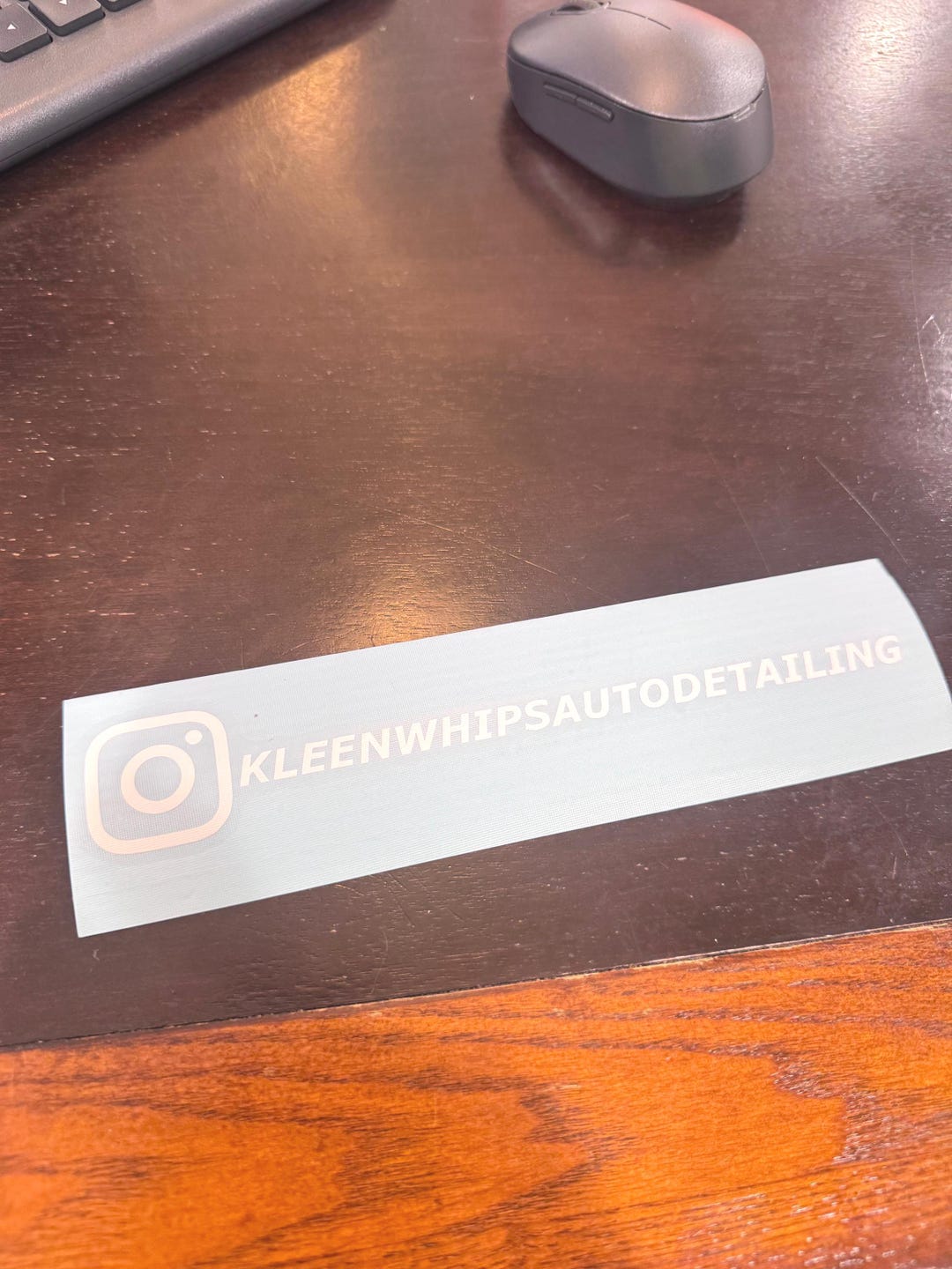 Custom Social Media Handle Decal - Etsy