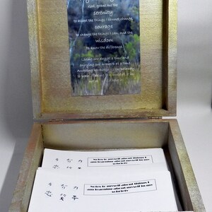 Serenity Box-a Tool for Sobriety - Etsy