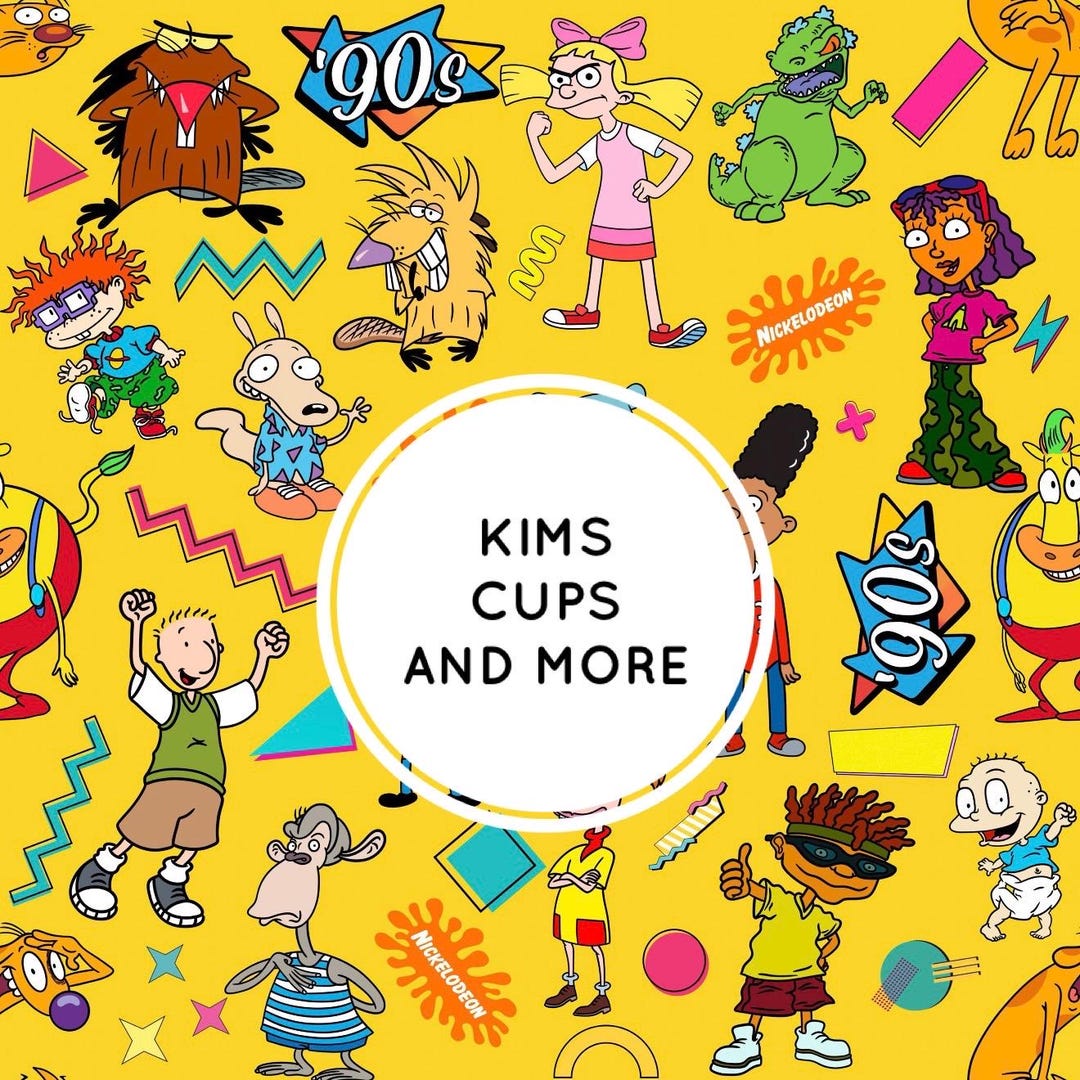 90s Cartoon Vinyl Sheets - Etsy