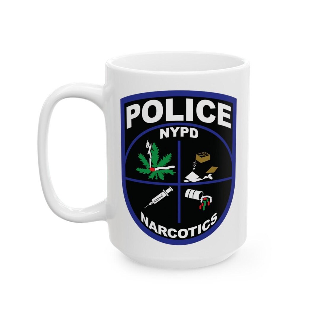 NYPD Narcotics Police Department City of New York Ceramic Mug, (11oz ...