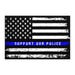 Support Our Police USA Flag First Responder Indoor and Outdoor Silk ...