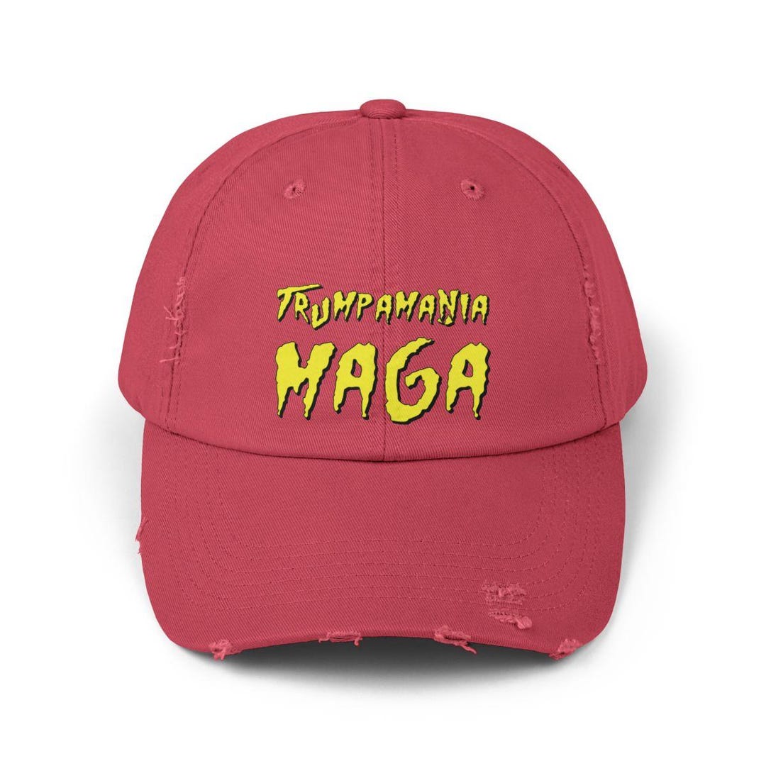 Trumpamania MAGA Make America Great Again Unisex Distressed Cap - Etsy