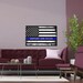 Support Our Police USA Flag First Responder Indoor and Outdoor Silk ...