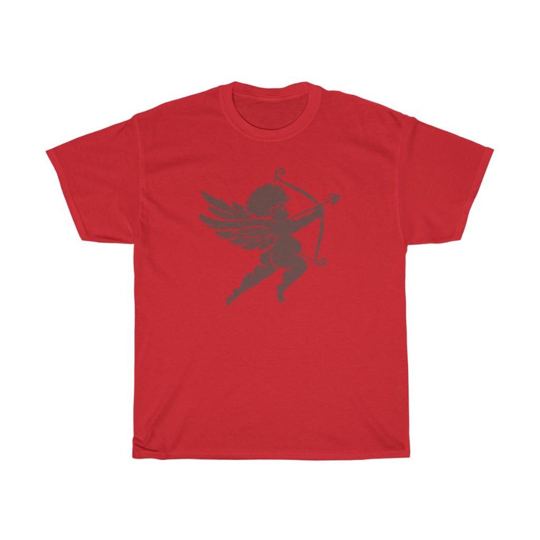 Cupid Bow Arrow Love Valentine's Day Unisex Heavy Cotton Tee - Etsy