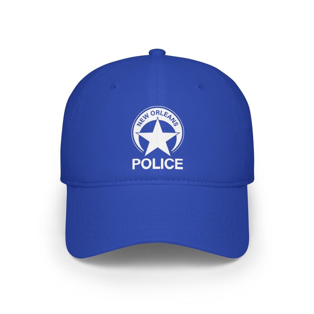 NOPD New Orleans Police Department Star Badge Low Profile Baseball Cap ...