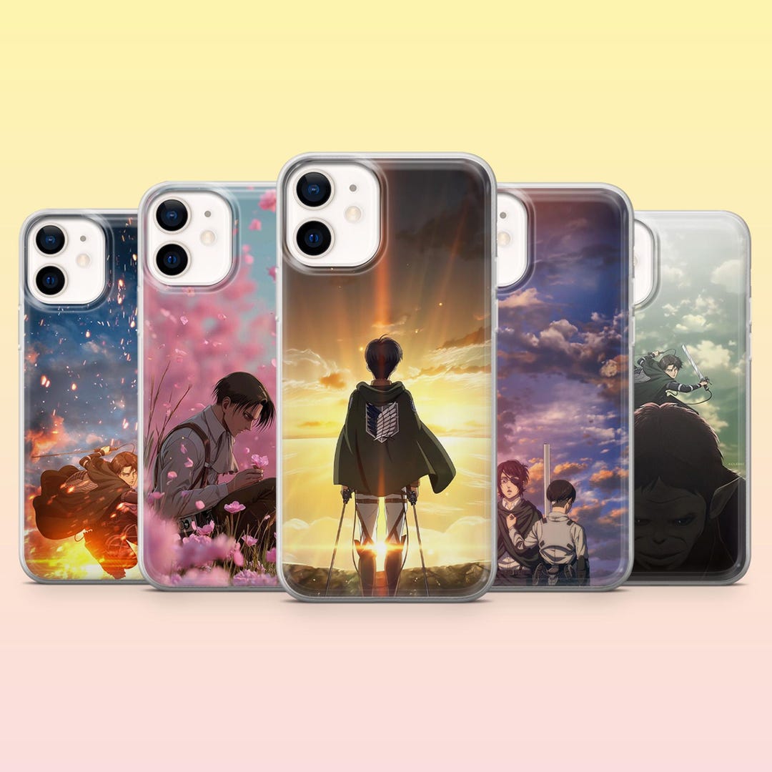 Attack on Titan Phone Case AOT Levi Ackerman Cover for iPhone 17, 16 ...