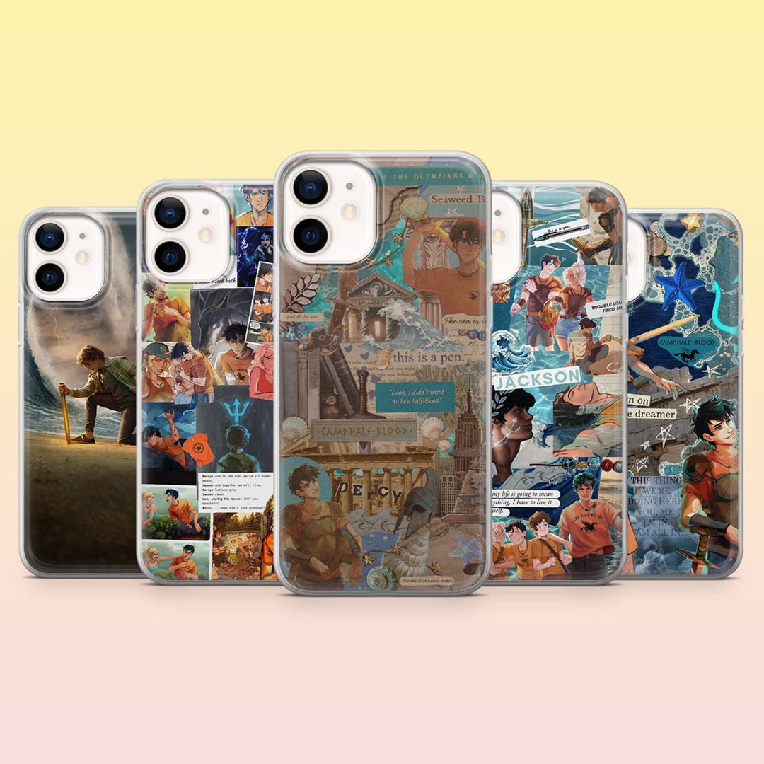 Percy Jackson Phone Case Olympian Greek God Cover for iPhone 17pro, 16 ...