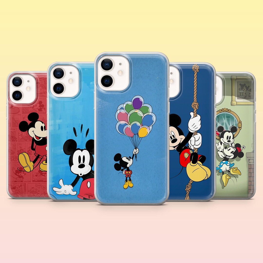 Mickey Mouse Phone Case Cute Mouse Cartoon Cover for iPhone 17pro, 16 ...