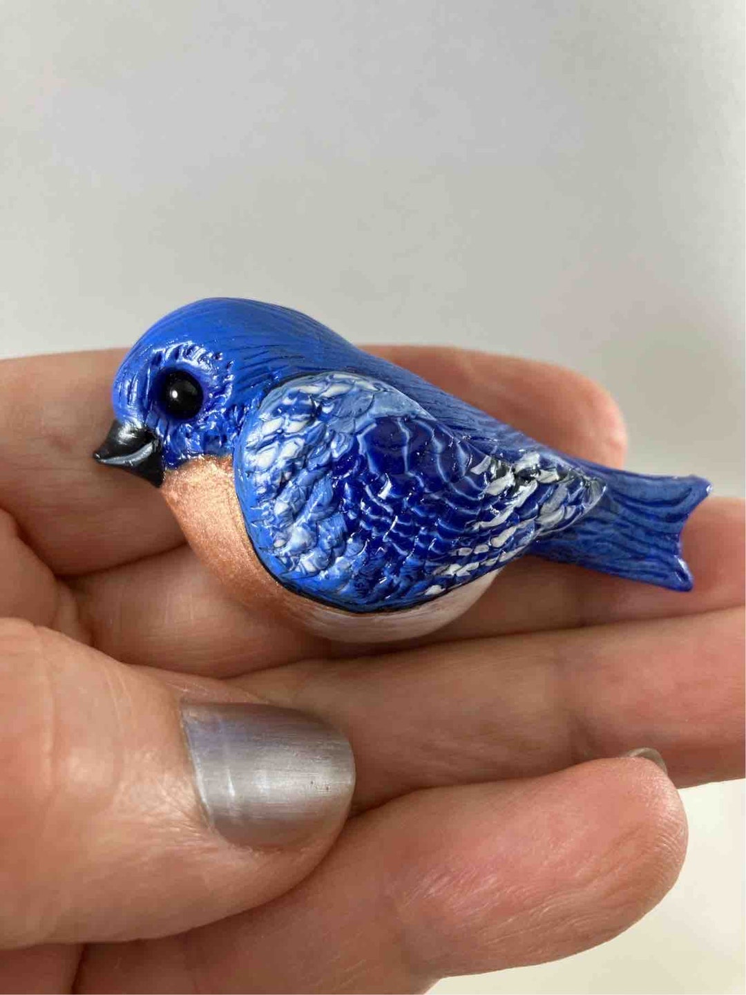 Eastern Bluebird Pin - Etsy