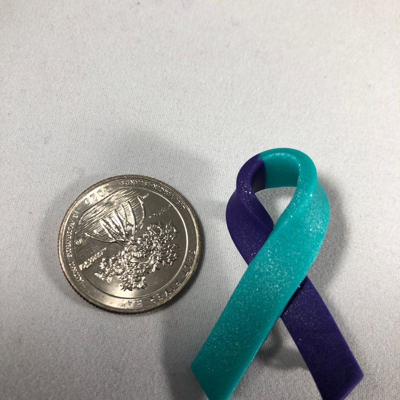 Suicide Awareness Ribbon Pins - Etsy