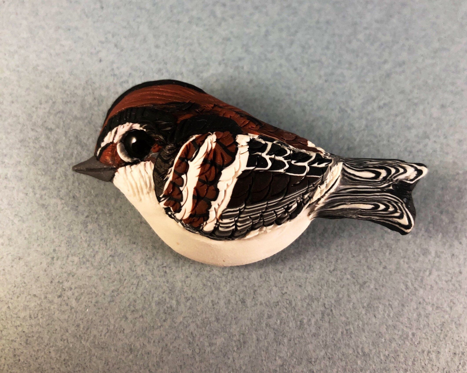 Sparrow Pin - Etsy