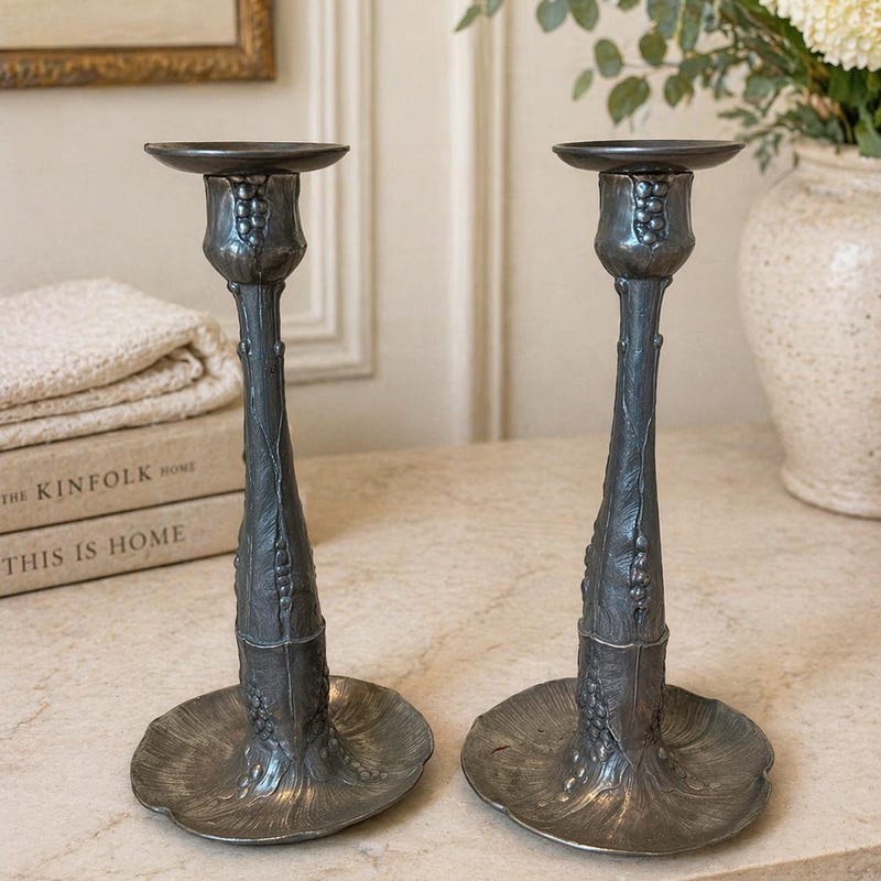 Antique Kayserzinn Pewter - Etsy