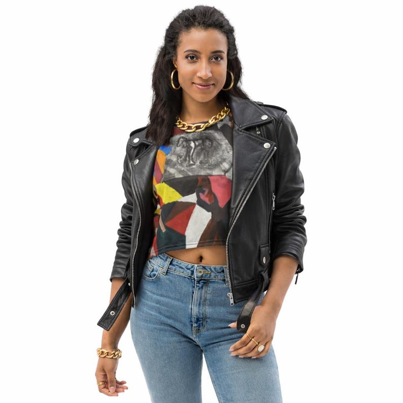 Cubist Drag Queen Wearable Art Top: Abstract Pride Portrait Avant-garde ...