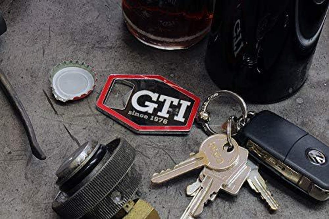 Suede Leather GTD Keychain – VW Volkswagen Key Ring Premium Car Key ...
