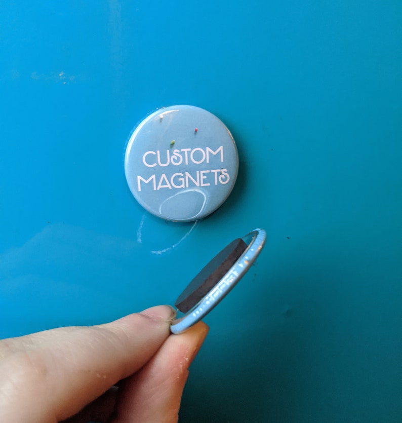 Custom Magnets 1.5 Inch Round Fridge Magnets Personalized - Etsy Canada