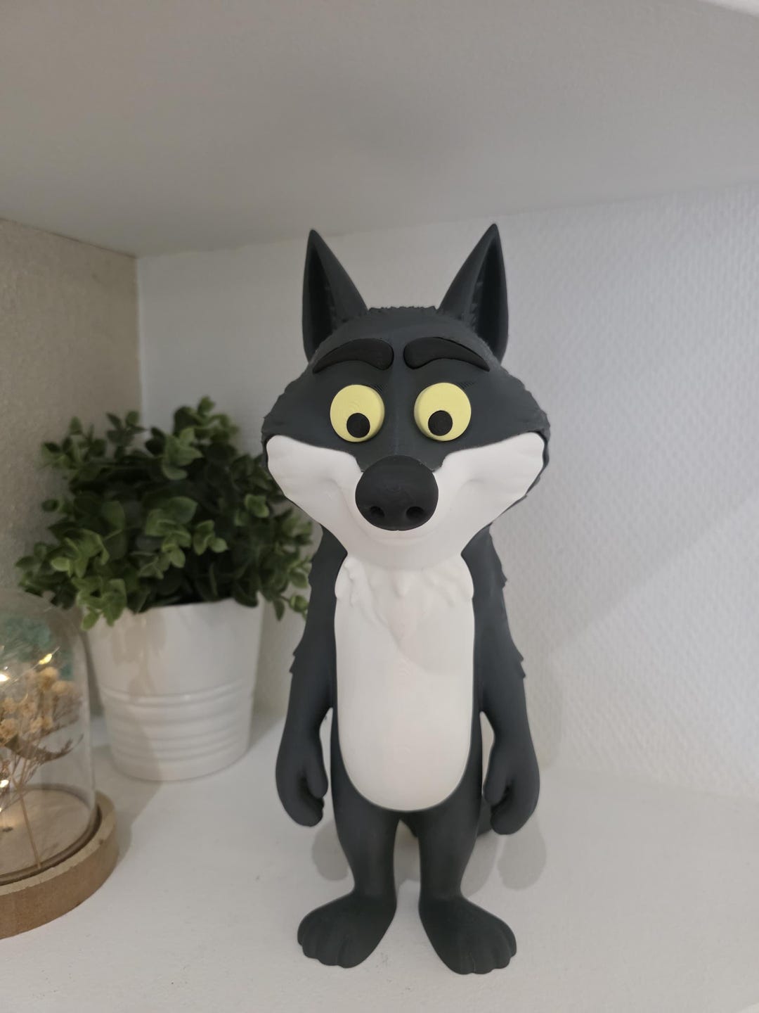 Buy Figurine the Unloved Wolf (advertisement) Online in India - Etsy
