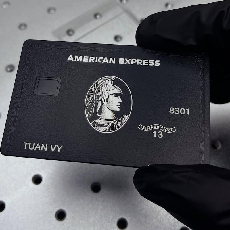 Amex Centurion Card Replica - Etsy