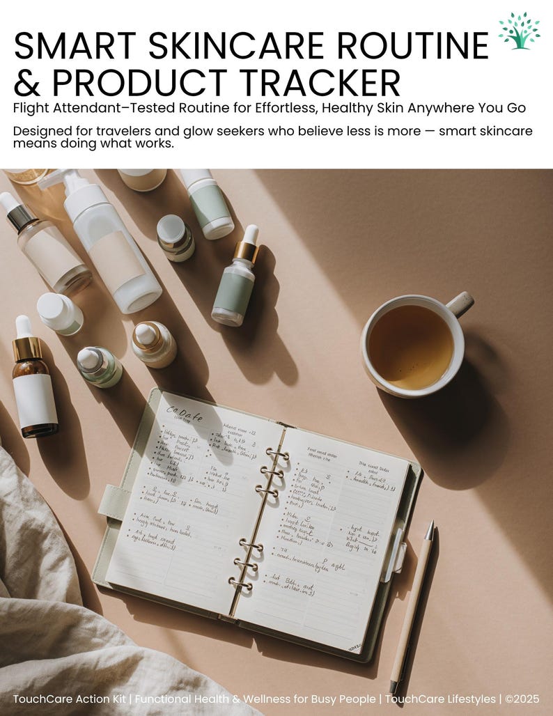 Smart Skincare Routine & Product Tracker | Touchcare Action Kit ...