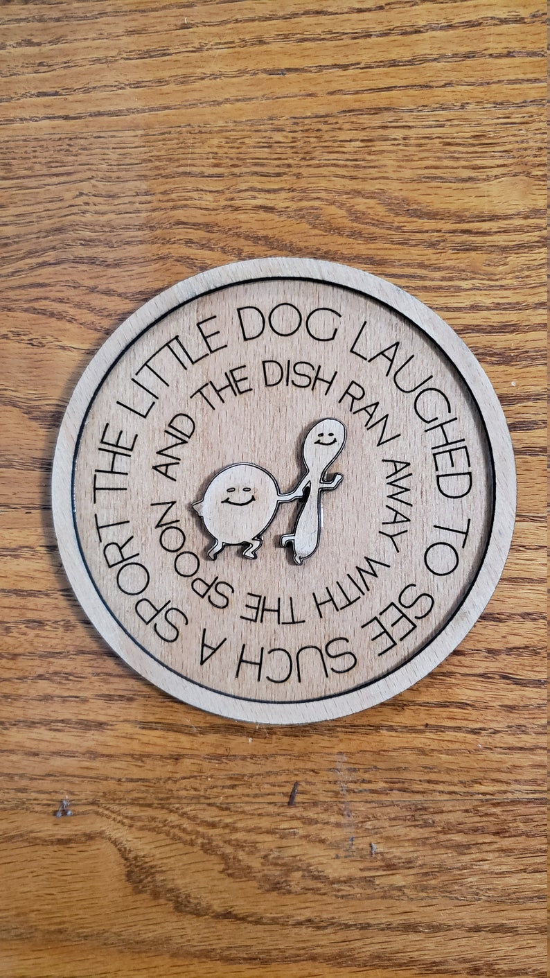 Miniature Nursery Rhyme Signs - Etsy
