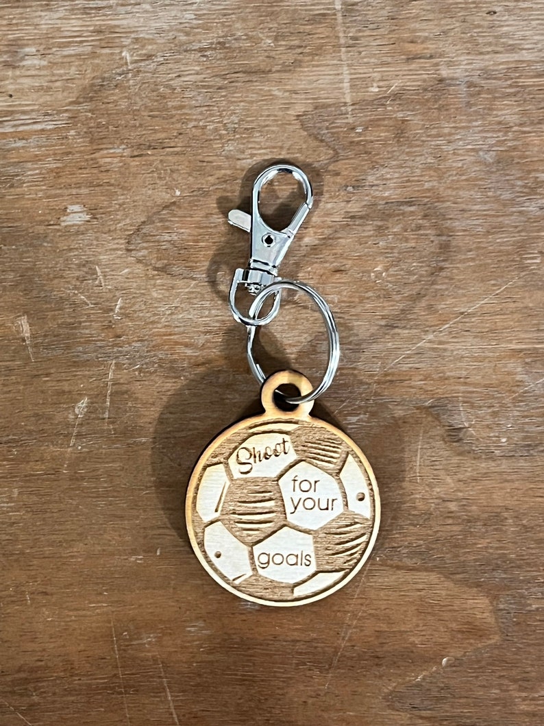 Soccer Player Keychain - Etsy