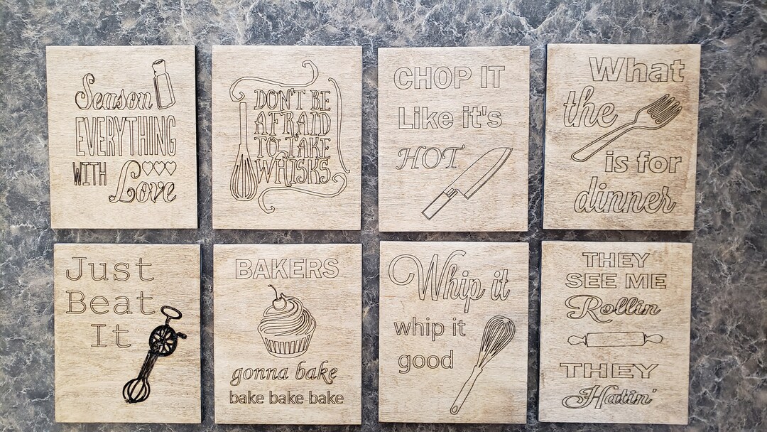 Small Kitchen Signs - Etsy